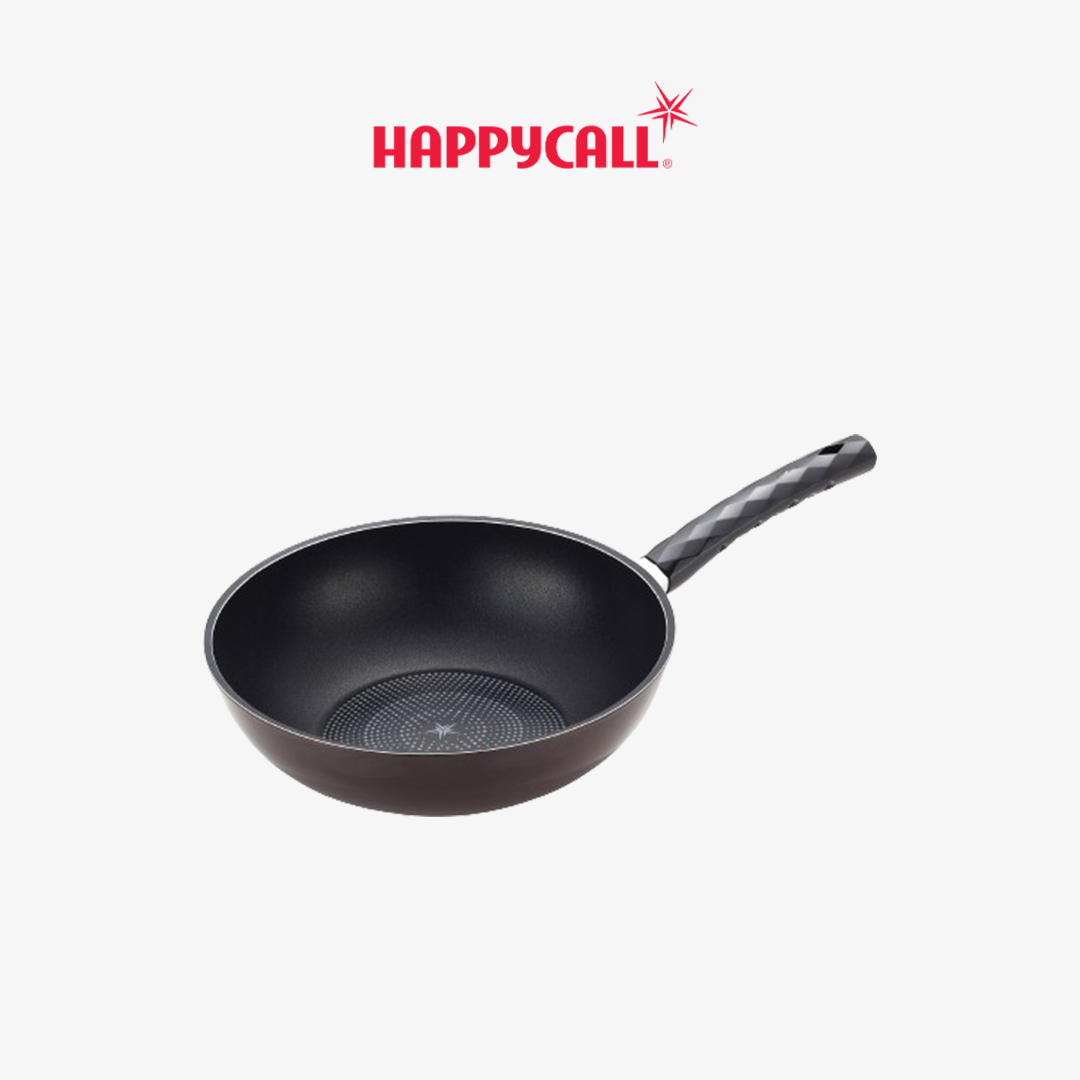 Happycall Diamond Lite IH Wok Pan - 24 Cm - Happycall Indonesia